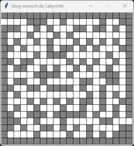 Ein Python Labyrinth Generator - blog-mensch.de